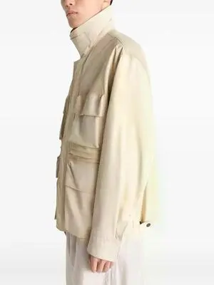 LEMAIRE Multi-pocket Leather Jacket