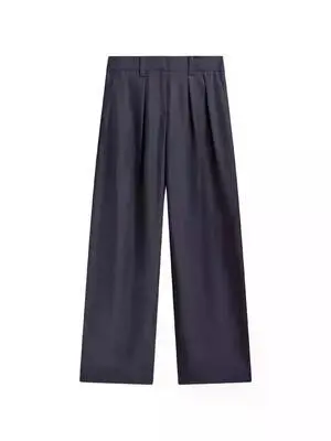 THE FRANKIE SHOP Pleated Wide-leg Trousers