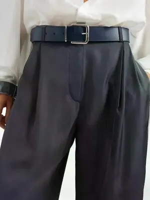 THE FRANKIE SHOP Pleated Wide-leg Trousers