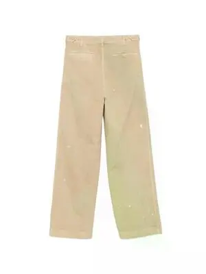 Auralee One-tuck Wide-leg Trousers - Neutrals