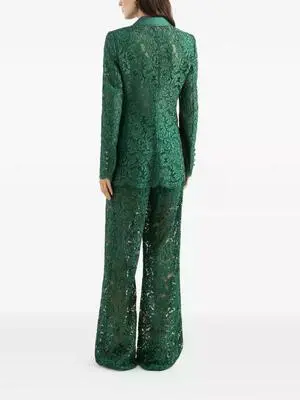 Dolce & Gabbana Lace Double-breasted Blazer