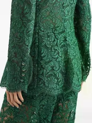 Dolce & Gabbana Lace Double-breasted Blazer