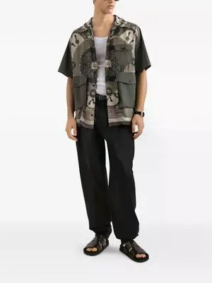 Dolce & Gabbana Pocket Patterned Shirt - Grey