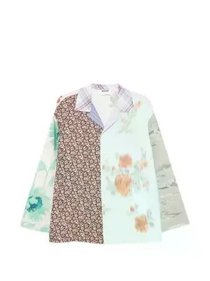 Moschino Floral Patchwork Shirt