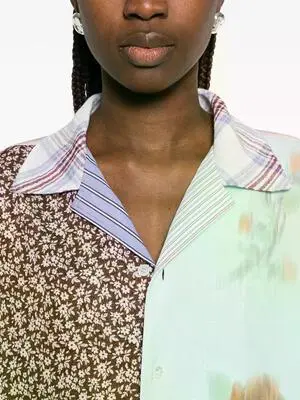 Moschino Floral Patchwork Shirt
