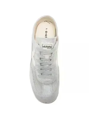 Victoria Beckham Perforated Leather Sneakers - Grey