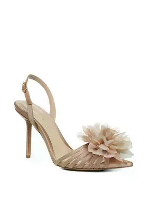 GINISSIMA Julia Heeled Sandals - Neutrals