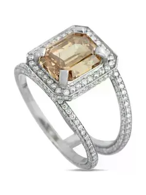 LB EXCLUSIVE Diamond Split Ring