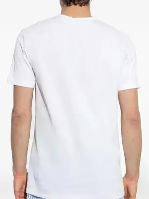 Dolce & Gabbana Cotton T-shirt With Branded Tag - White
