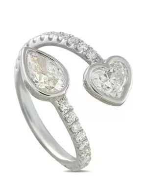 LB EXCLUSIVE Bypass Diamond Ring - Silver