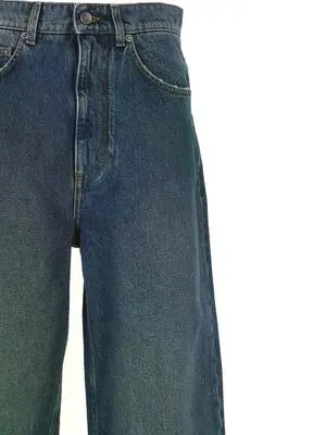 Dolce & Gabbana Wide Leg Oversized Trousers - Blue