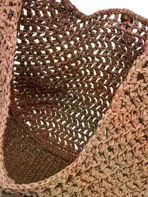 GIANNI CHIARINI Straw Tote Bag