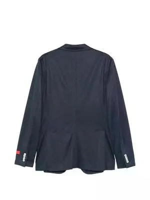 Isaia Buttoned Woven Jacket