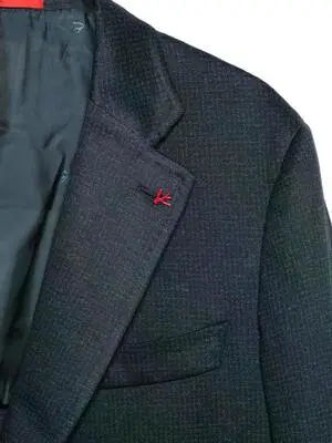 Isaia Buttoned Woven Jacket