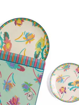 LISA CORTI Floral Plates