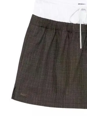 Lacoste Nakamura Check Mini Skirt