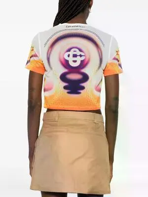 Casablanca Graphic-print T-shirt - Orange