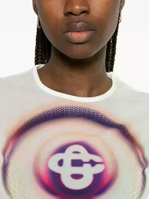 Casablanca Graphic-print T-shirt - Orange