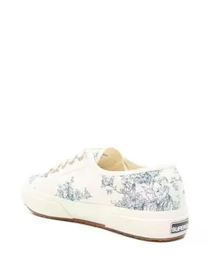 Superga Toile De Jouy Printed Sneakers - Neutrals
