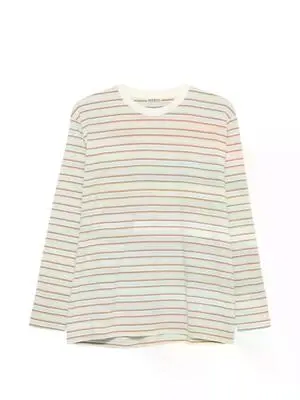 Auralee Striped Long-sleeve T-shirt