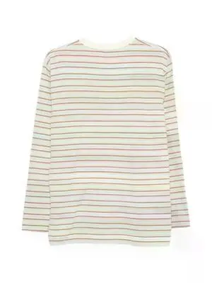 Auralee Striped Long-sleeve T-shirt