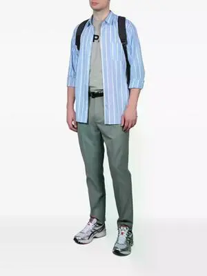 Comme Des Garçons Striped Cotton Shirt