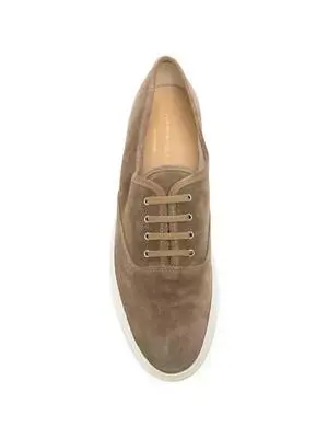 COMMON PROJECTS Four Hole Suede Sneakers - Brown