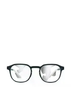 Mykita Rockwell Geometric-frame Eyeglasses - Blue