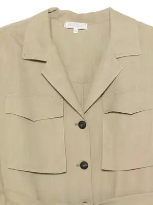 Antonelli Firenze Belted Jacket - Green