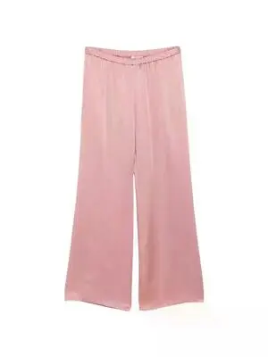 Antonelli Firenze Elasticated Wide Leg Trousers - Pink