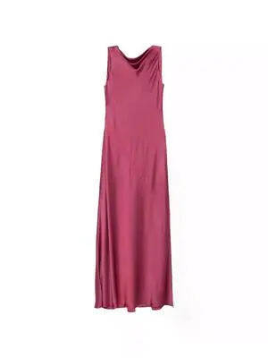 Antonelli Firenze Mara Cowl-neck Maxi Dress - Pink