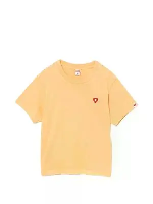 AAPE BY *A BATHING APE Heart-logo T-shirt