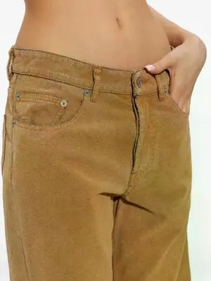 MAISON MARGIELA Straight Cotton Jeans - Neutrals