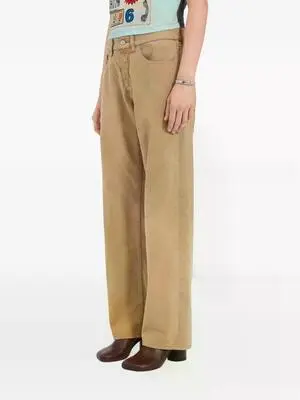 MAISON MARGIELA Straight Cotton Jeans - Neutrals