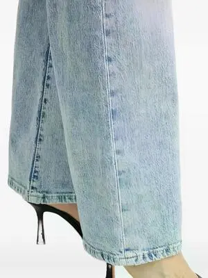 Guess Low-rise Straight Leg Jeans - Blue