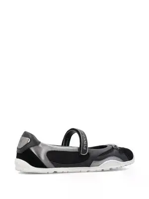 Pinko Lettering-detail Strap Ballet Sneakers