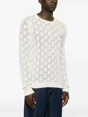 VIVIENNE WESTWOOD Logo-detail Sweater - Neutrals