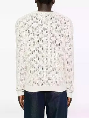 VIVIENNE WESTWOOD Logo-detail Sweater - Neutrals