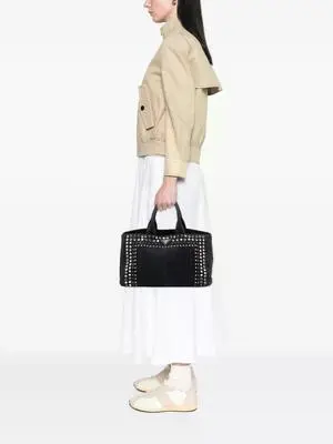 Prada Large Canapa Bijoux Satchel
