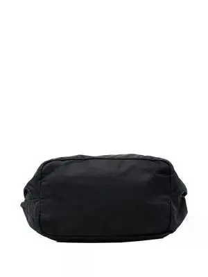 Prada Tessuto Bow Satchel - Black