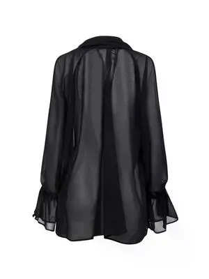 Chiara Boni La Petite Robe Semi-sheer Blouse