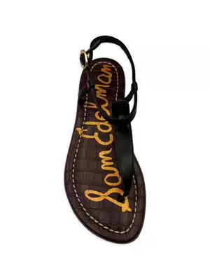 Sam Edelman Gigi Buckle-strap Leather Sandals