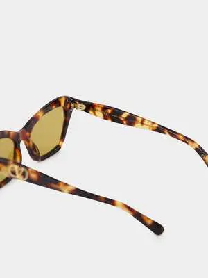 Valentino Garavani Tortoiseshell Cat-eye Sunglasses