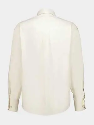LEMAIRE Light Washed Cotton Silk Regular Shirt
