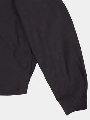 LEMAIRE Viscose Linen Gabardine Short Blouson - Black