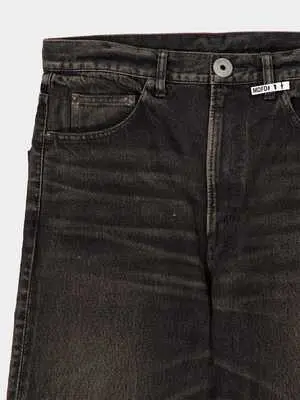 Mihara Yasuhiro Vintage-wash Flared Denim Jeans