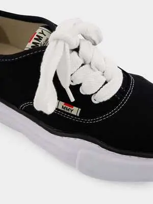 Mihara Yasuhiro Baker Canvas Low-top Sneakers - Black