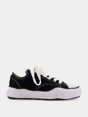Mihara Yasuhiro Peterson Canvas Low-top Sneakers - Black
