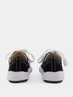 Mihara Yasuhiro Peterson Canvas Low-top Sneakers - Black