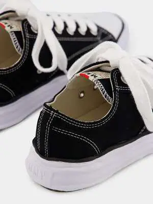 Mihara Yasuhiro Peterson Canvas Low-top Sneakers - Black